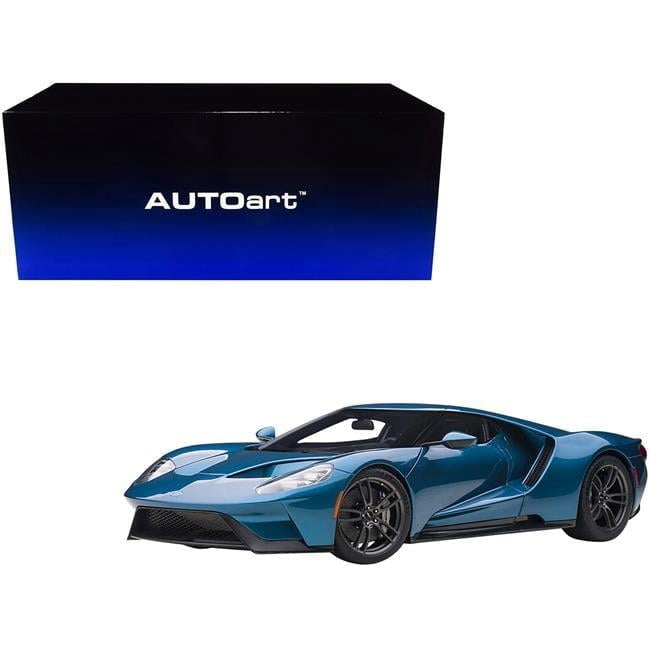 Liquid Blue Metallic 1 by 12 Scale Model Car for 2017 Ford GT - Walmart.com