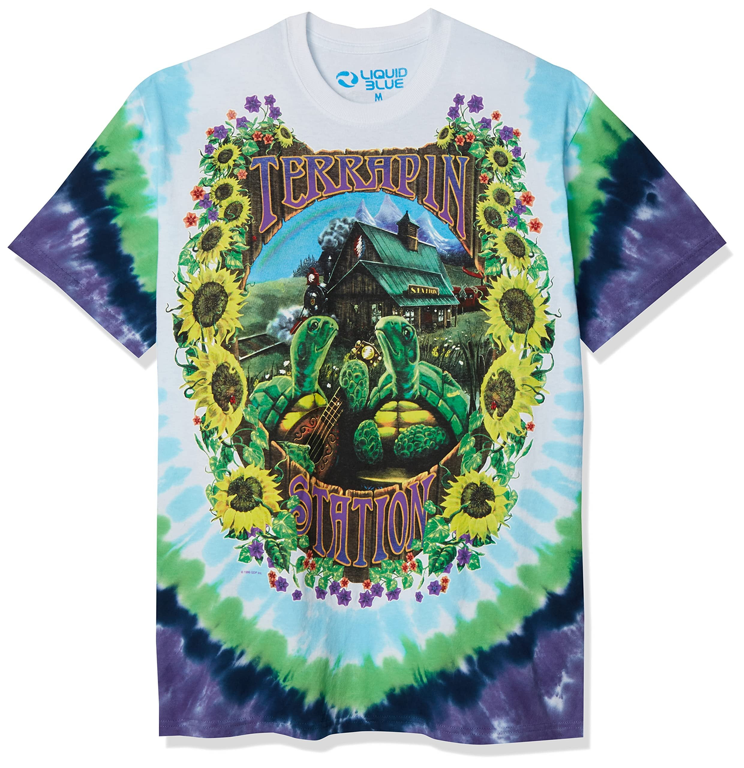Grateful Dead Terrapin Station Tie Dye T-Shirt - Walmart.com