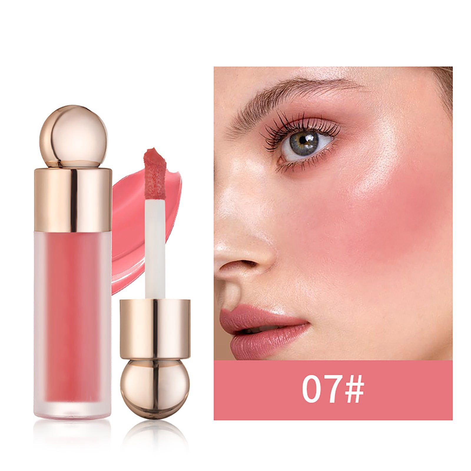 Liquid Blush For Cheeks, Pink Blush Red Blush Skin Tint, Natural ...