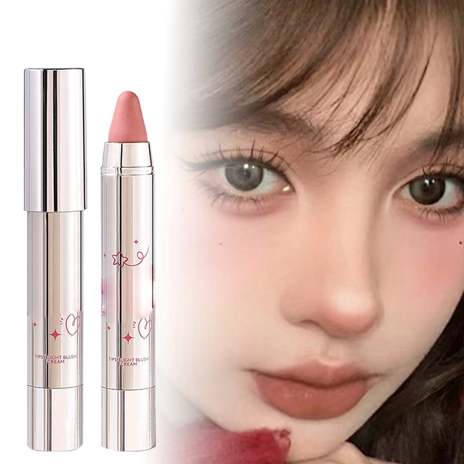 Liquid Blush, Gel-Creamy Blush with Buildable Color, Lightweight Velvet ...