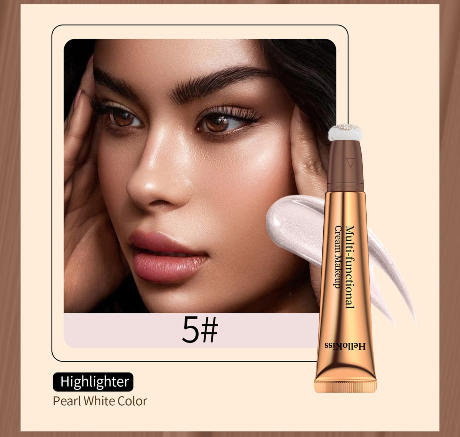 Liquid Blush Stick, Multifunctional Contouring Highlighting Blush Stick ...