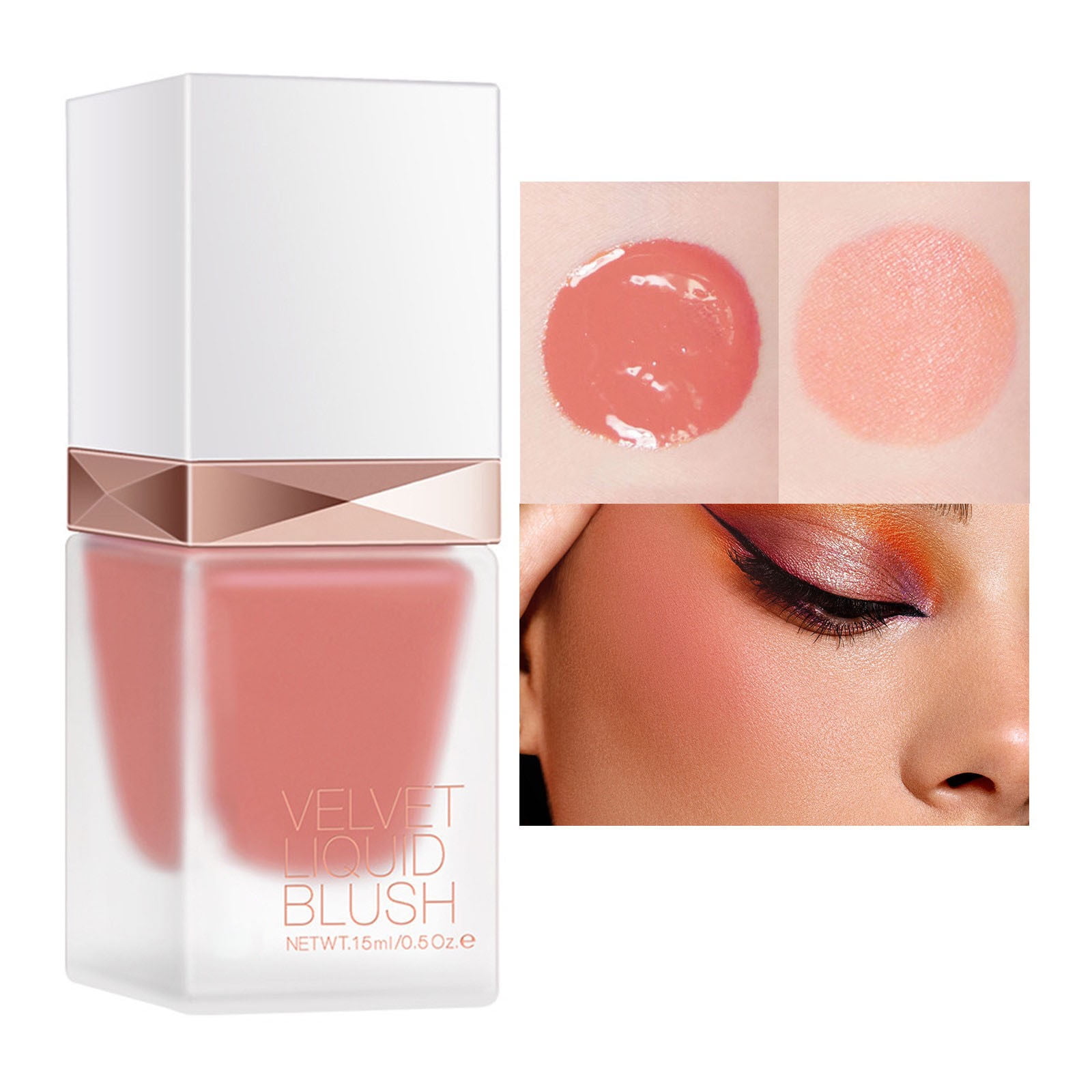 Liquid Blushes Makeup Blendable Buildable Cheek Blushes Lightweight ...
