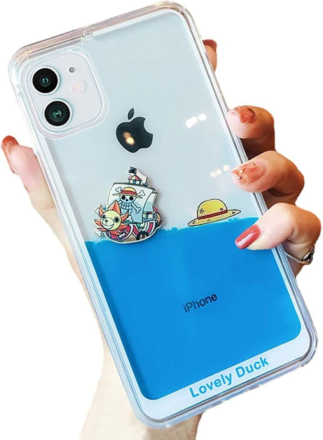 Liquid Case Compatible with iPhone 12, 3D Cool Quicksand Flowing ...