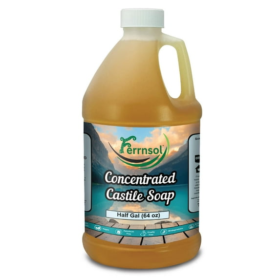 Liquid Castile Soap Gel, Eco-Friendly Multipurpose Cleaner ...