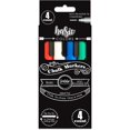 Liquid Chalk Markers - Pack of 4 Chalk Pens - Perfect for Chalkboards ...
