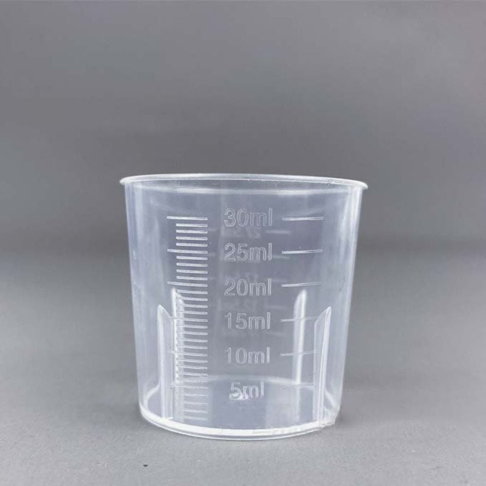 Liquid Container Measuring Tools Scale Plastic Mini Transparent Mixing ...