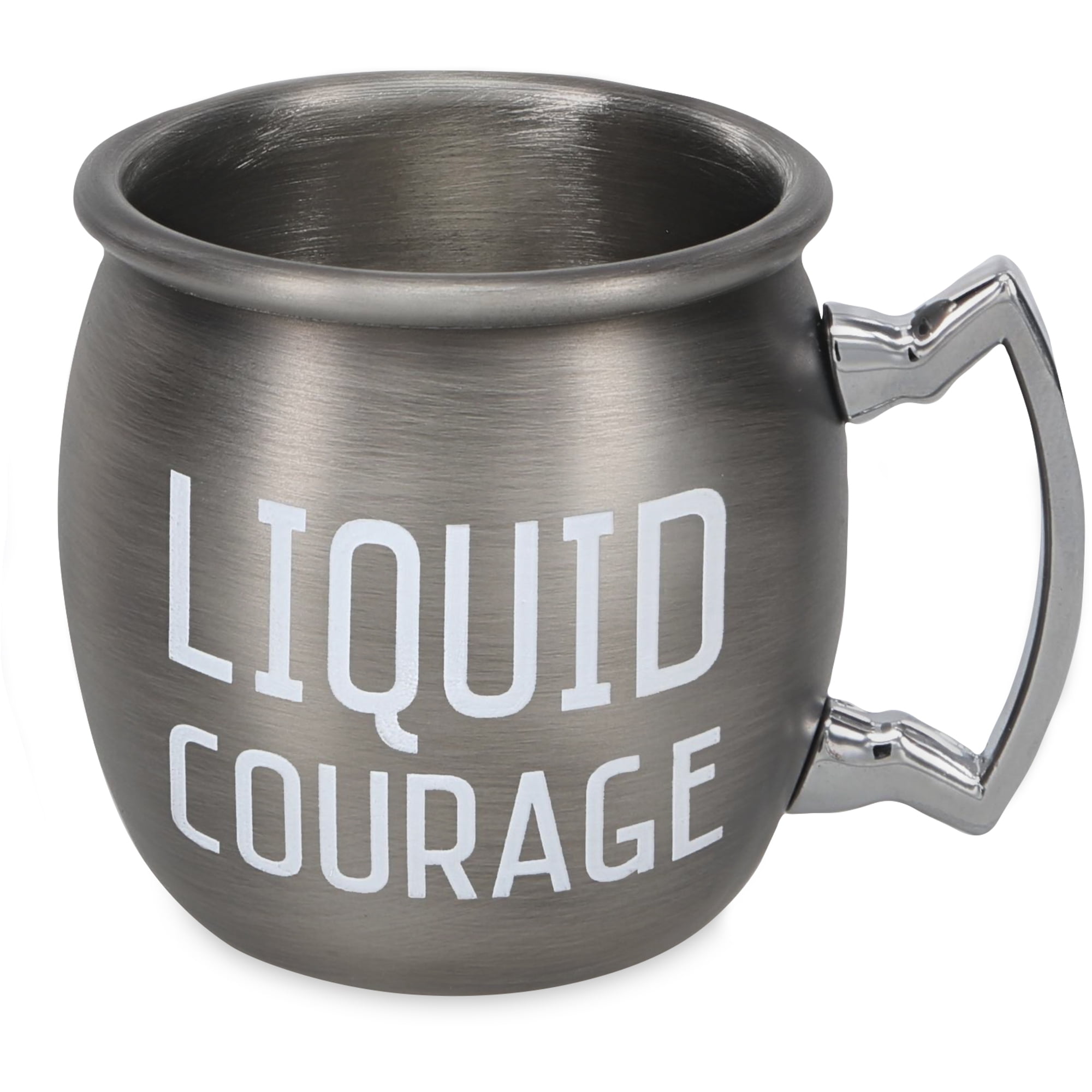 Liquid Courage - 2 oz Stainless Steel Moscow Mule Shot - Walmart.com