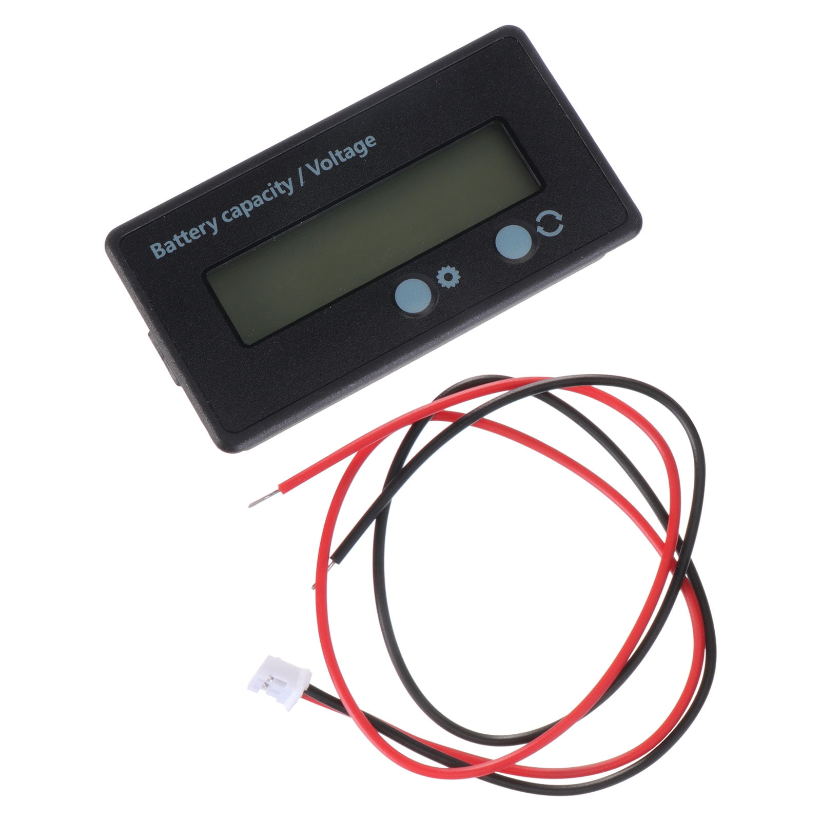 Liquid Crystal Lead Acid Battery Meter Voltage Voltmeter Capacity ...