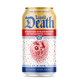 Liquid Death Iced Tea, Frosted Strawberry Pop-Tart Flavored 12oz. Cans ...