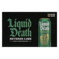 Liquid Death Sparkling Water, Severed Lime, 16.9 fl oz, 12 Count ...