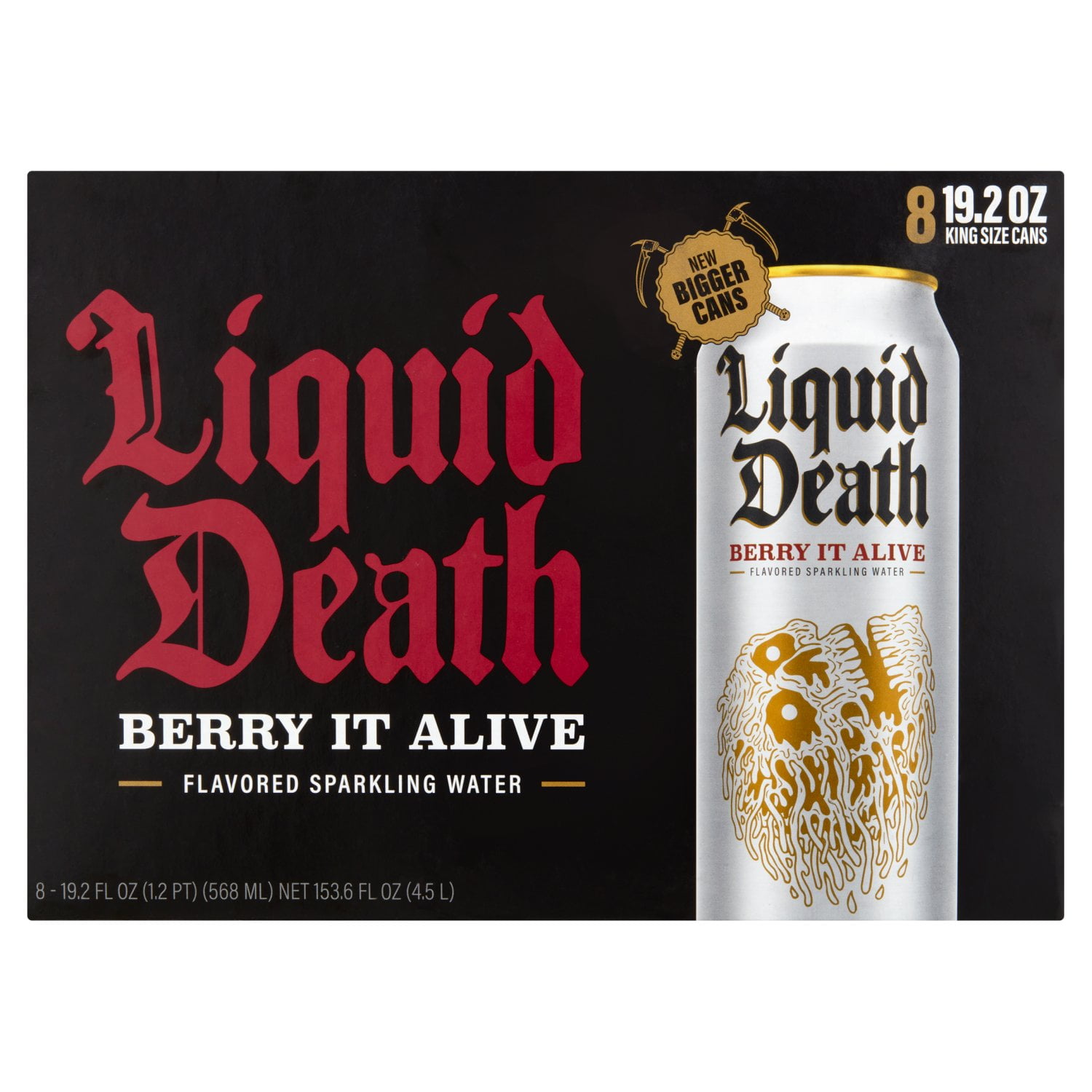 Brandclub - Liquid Death Water Spk Bry It Alv 8pk 153.6 oz
