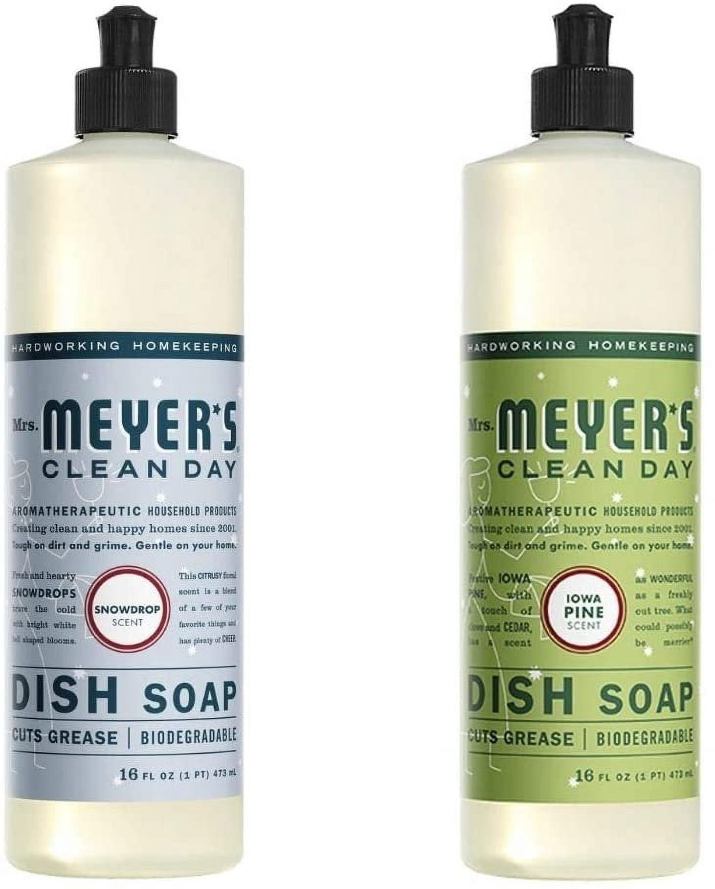 Liquid Dish Soap, Cruelty Free Formula, 1 Pack Snowdrop, 1 Pack Iowa ...