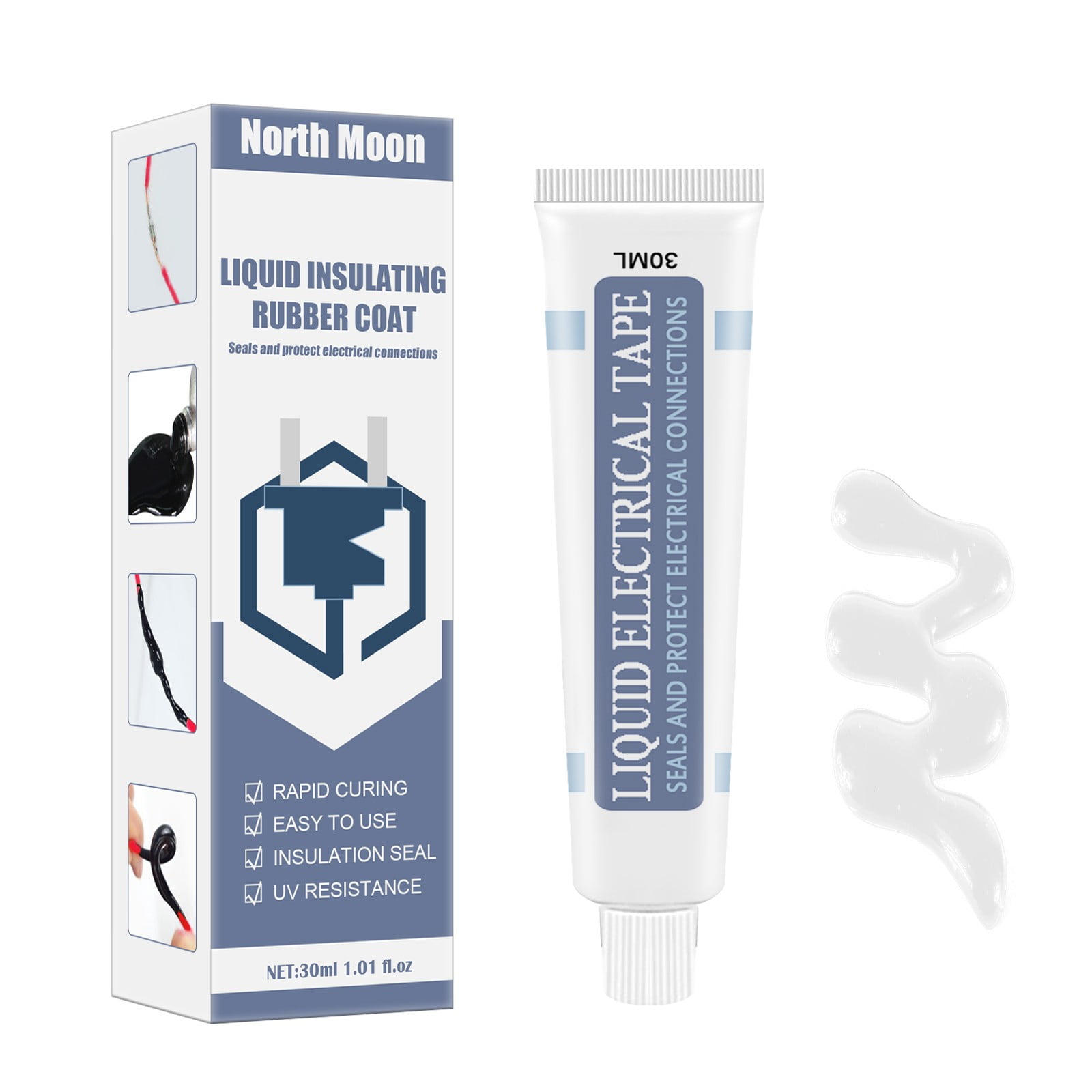 Liquid Electrical Tape Ecohintz 30Ml Liquid Insulation Glue ...