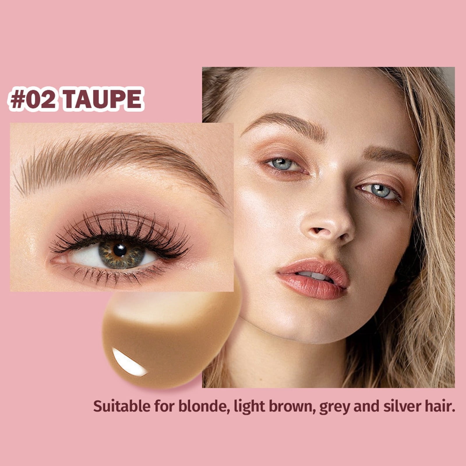 Liquid Eyebrow Brush Beginner Brow Fection Angled Brush & Dip Long ...