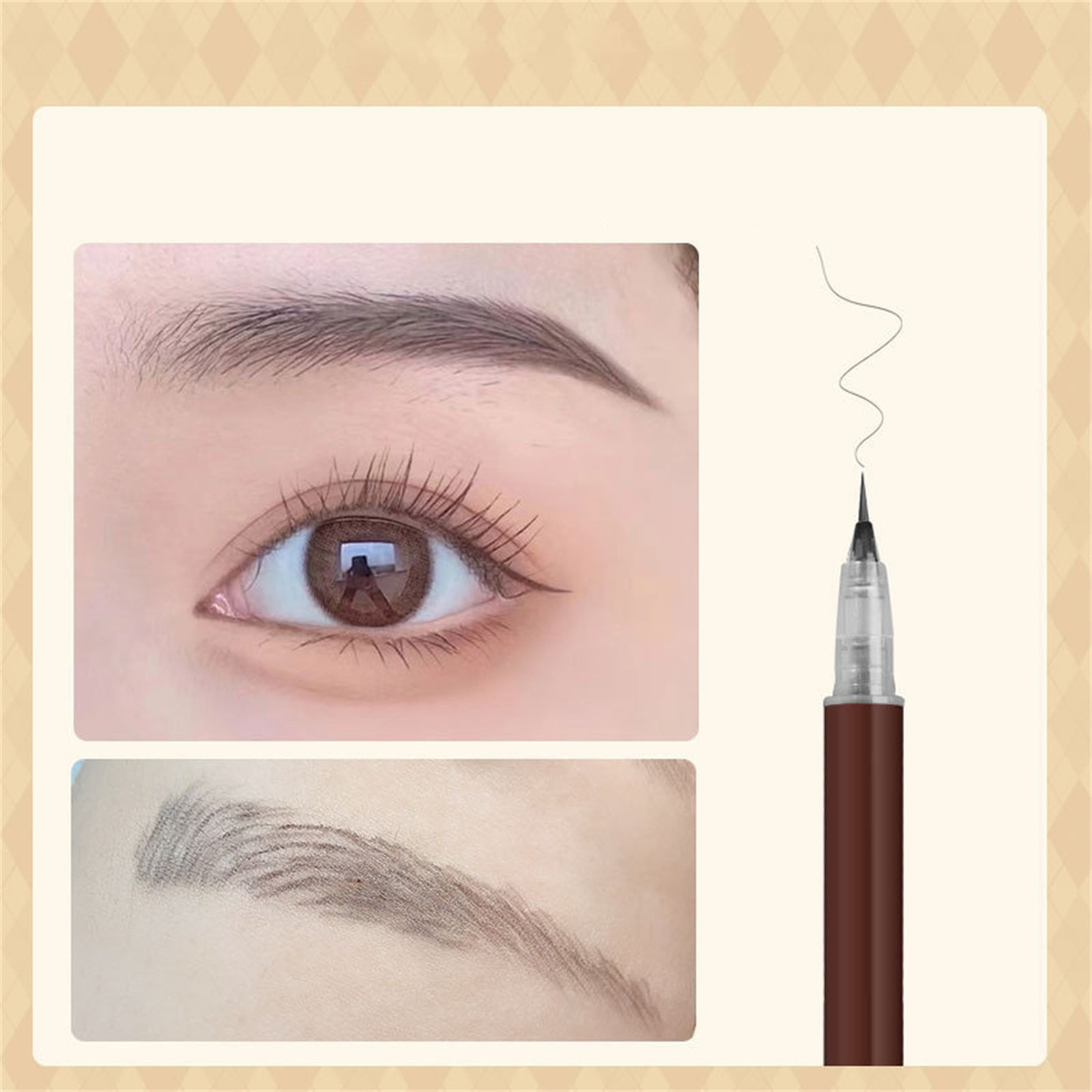 Liquid Eyebrow Pen Tattoo Tips Fine Sketch Microblade Pen For Eyebrows ...