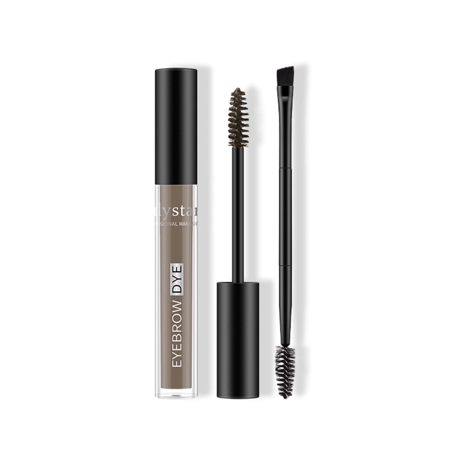 Liquid Eyebrow Tinting Cream Dual Head Eyebrow Brush Waterproof Eyebrow ...