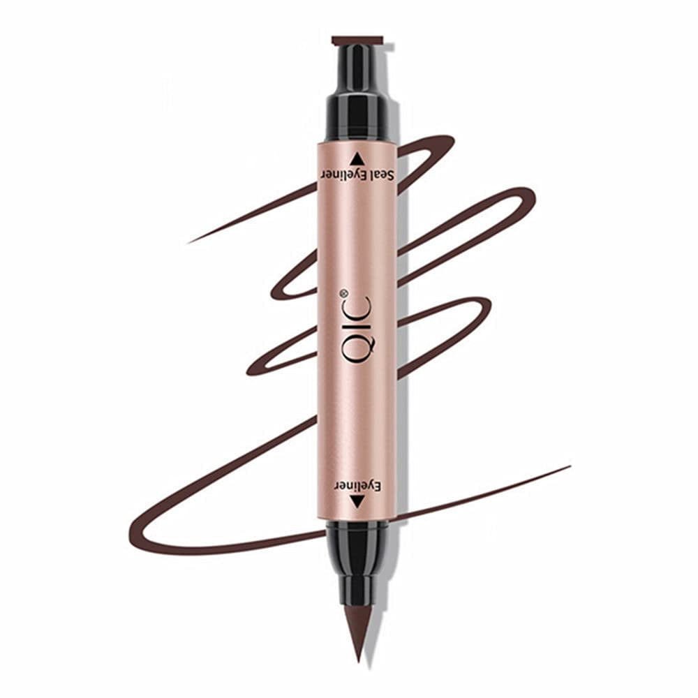 Liquid Eyeliner Brown Winged Eyeliner Stamp For Cat Eyes Long Lasting
