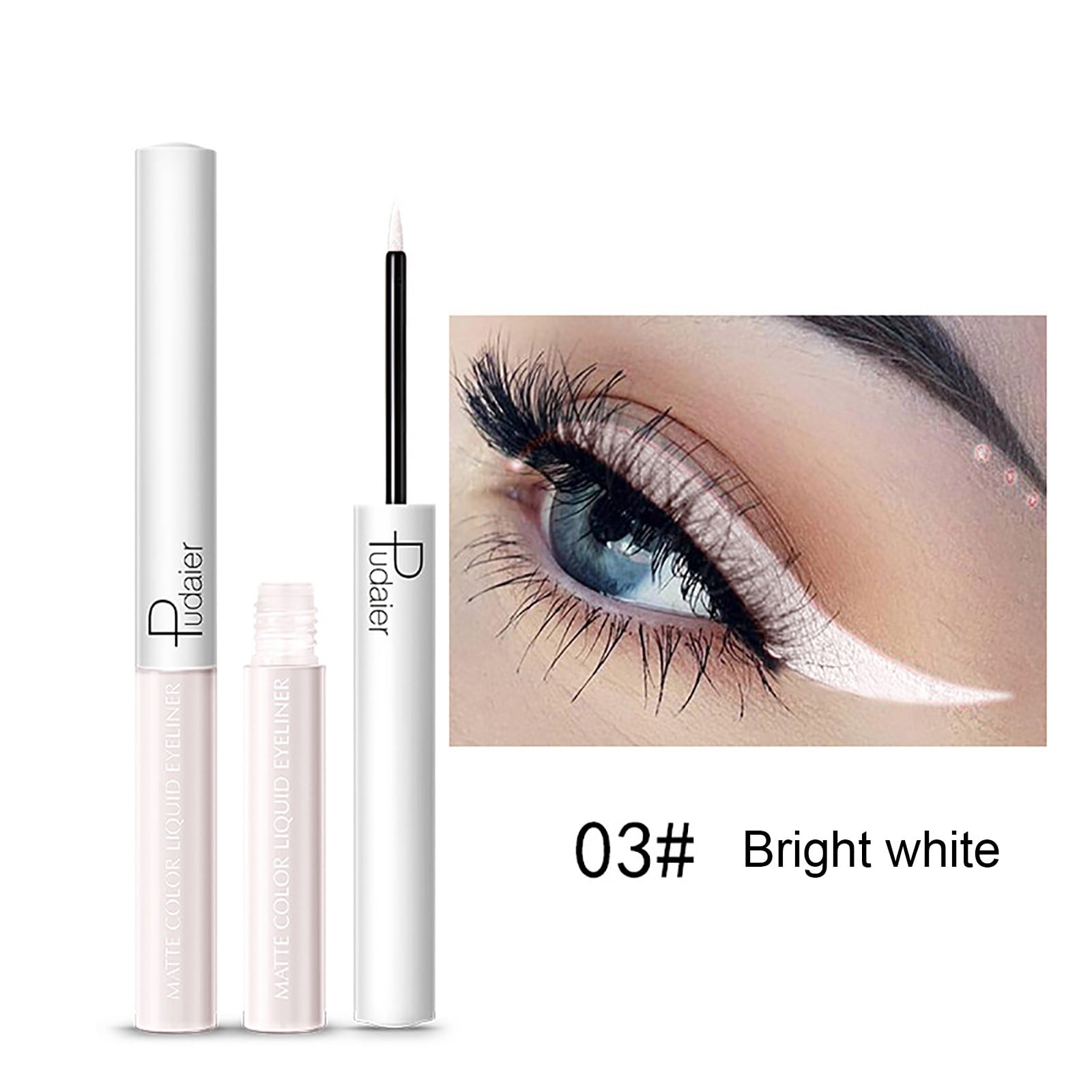 Liquid Eyeliner Quick-drying Waterproof and Non-smudge Color Liquid ...