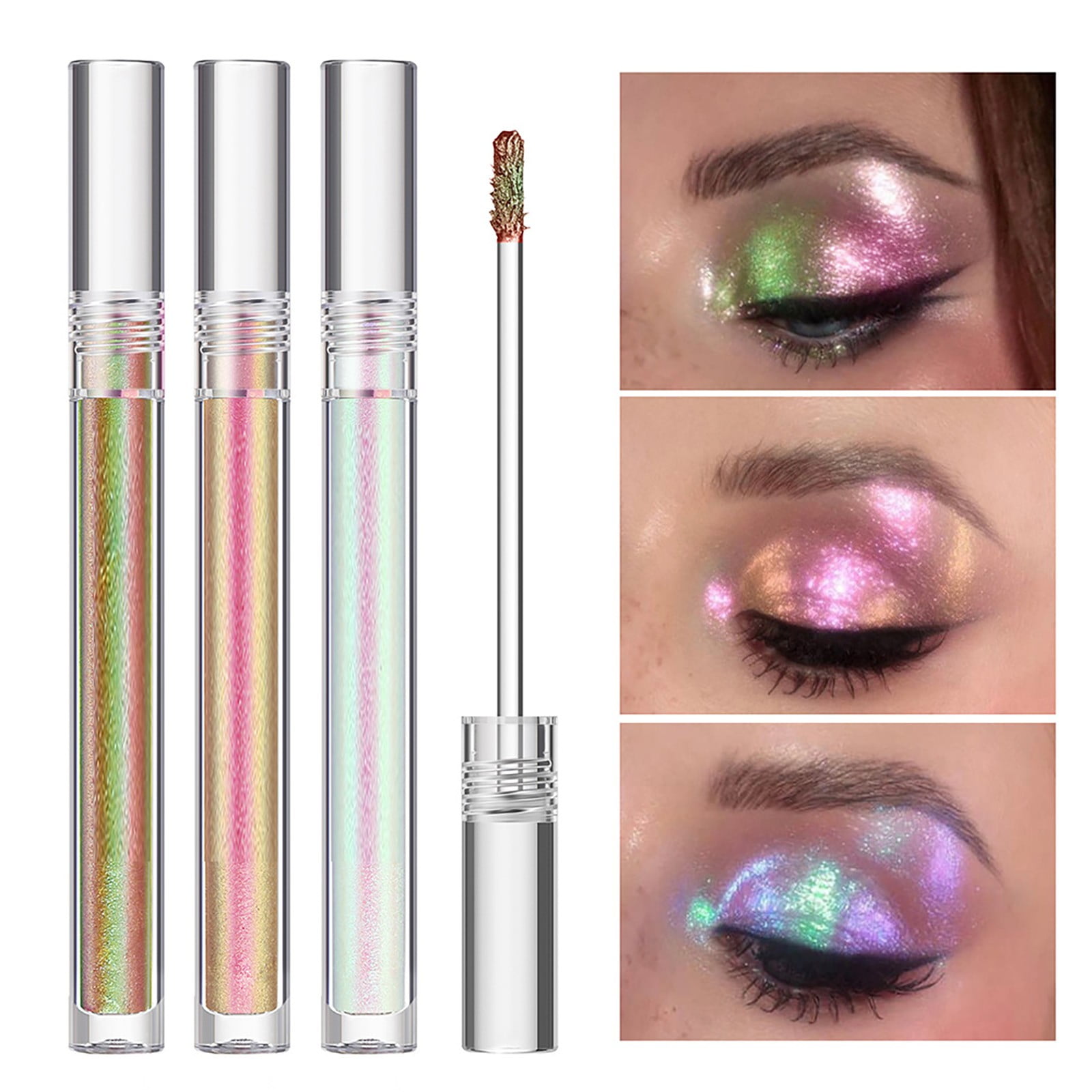 Liquid Eyeshadow Brightens Three Sets Of Eye Shadow Sets MultiColor ...