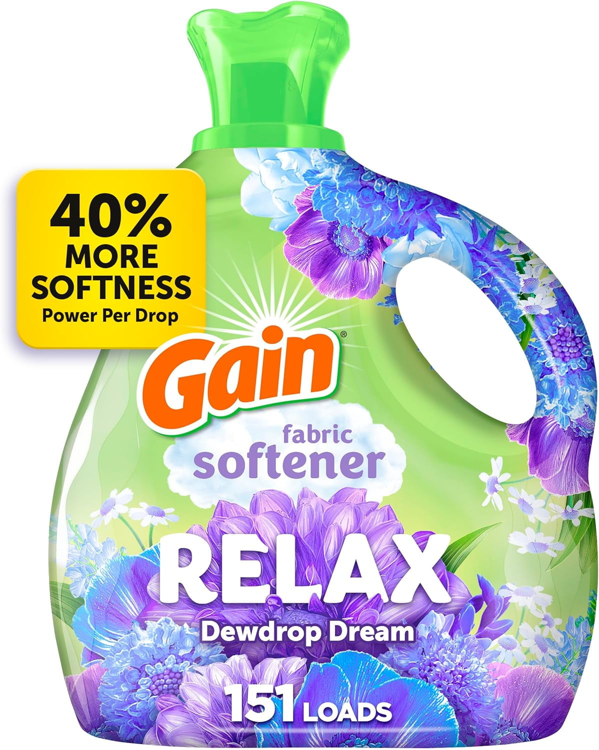 Liquid Fabric Softener (Fabric Conditioner), Relax, 101 fl oz, 151 ...