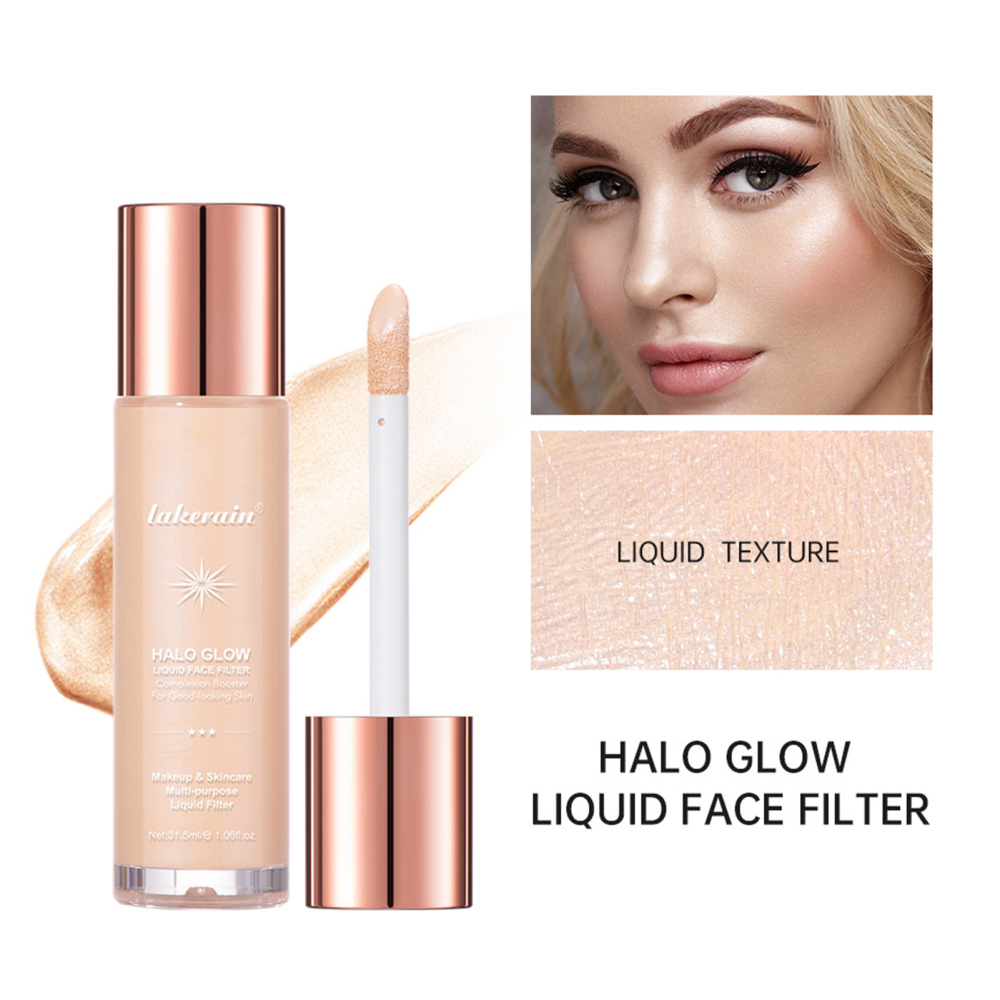 Liquid Face Filter with Shimmer Finish Long Lasting Lightweight ...