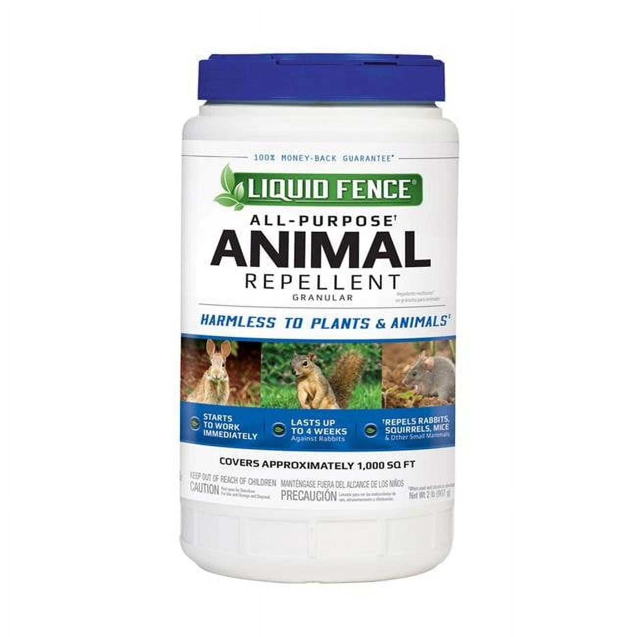 Liquid Fence All-Purpose Animal Repellent Granular, 2 lb. - Walmart.com
