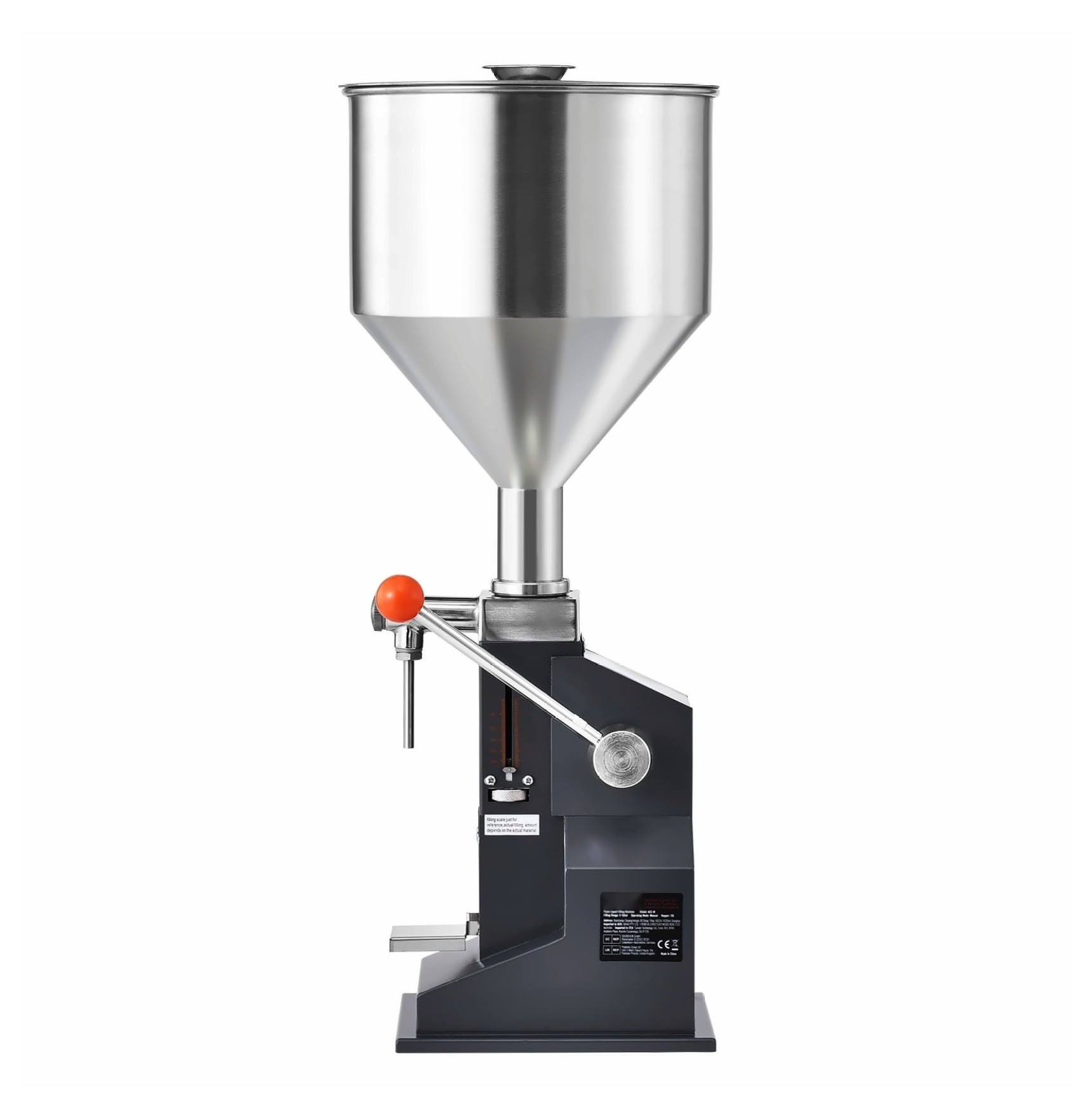 Liquid Filling Machine 5-100ml, Manual Bottle Filler, Adjustable ...