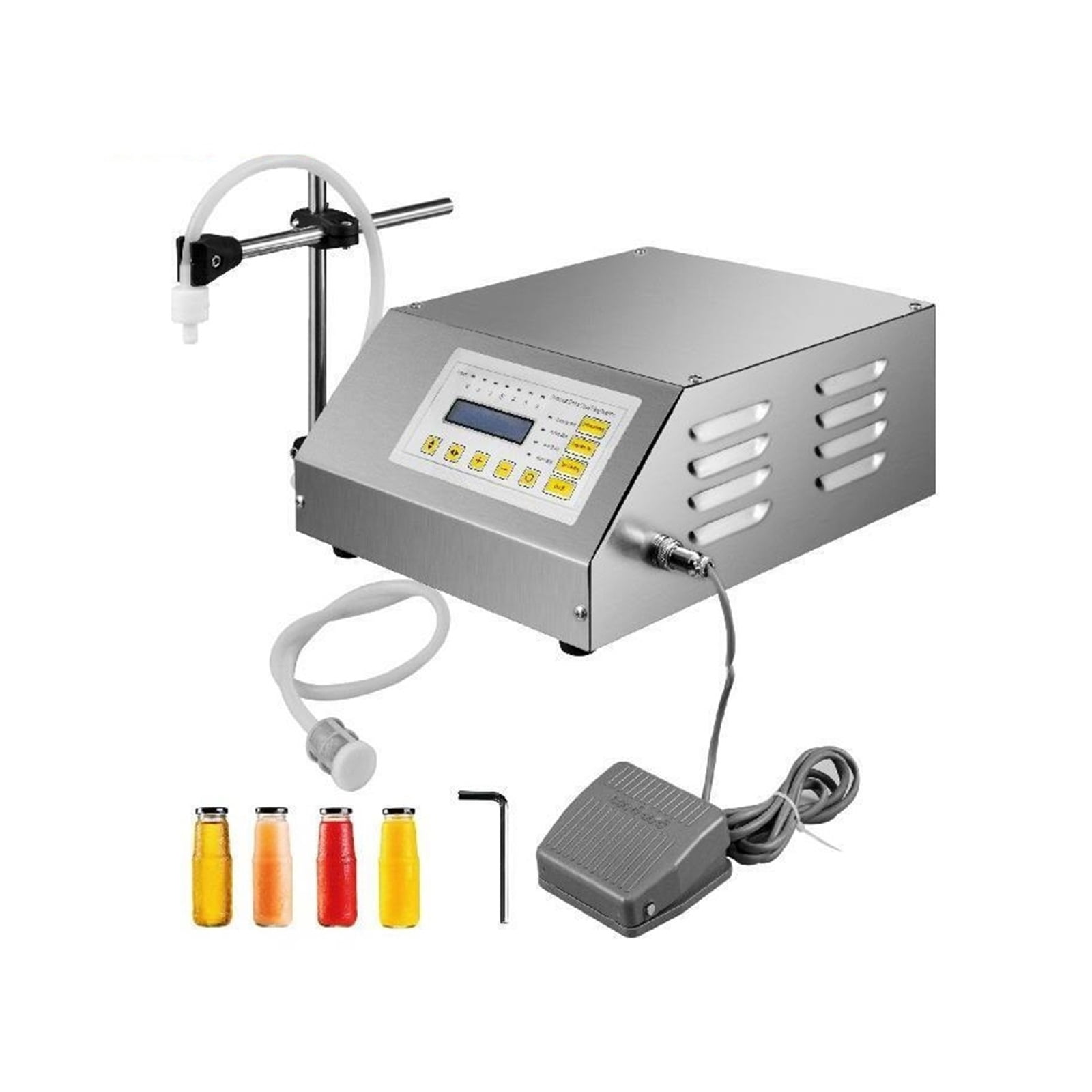 Liquid Filling Machine 5-3500 Ml GFK160 Digital Control Water Drink ...