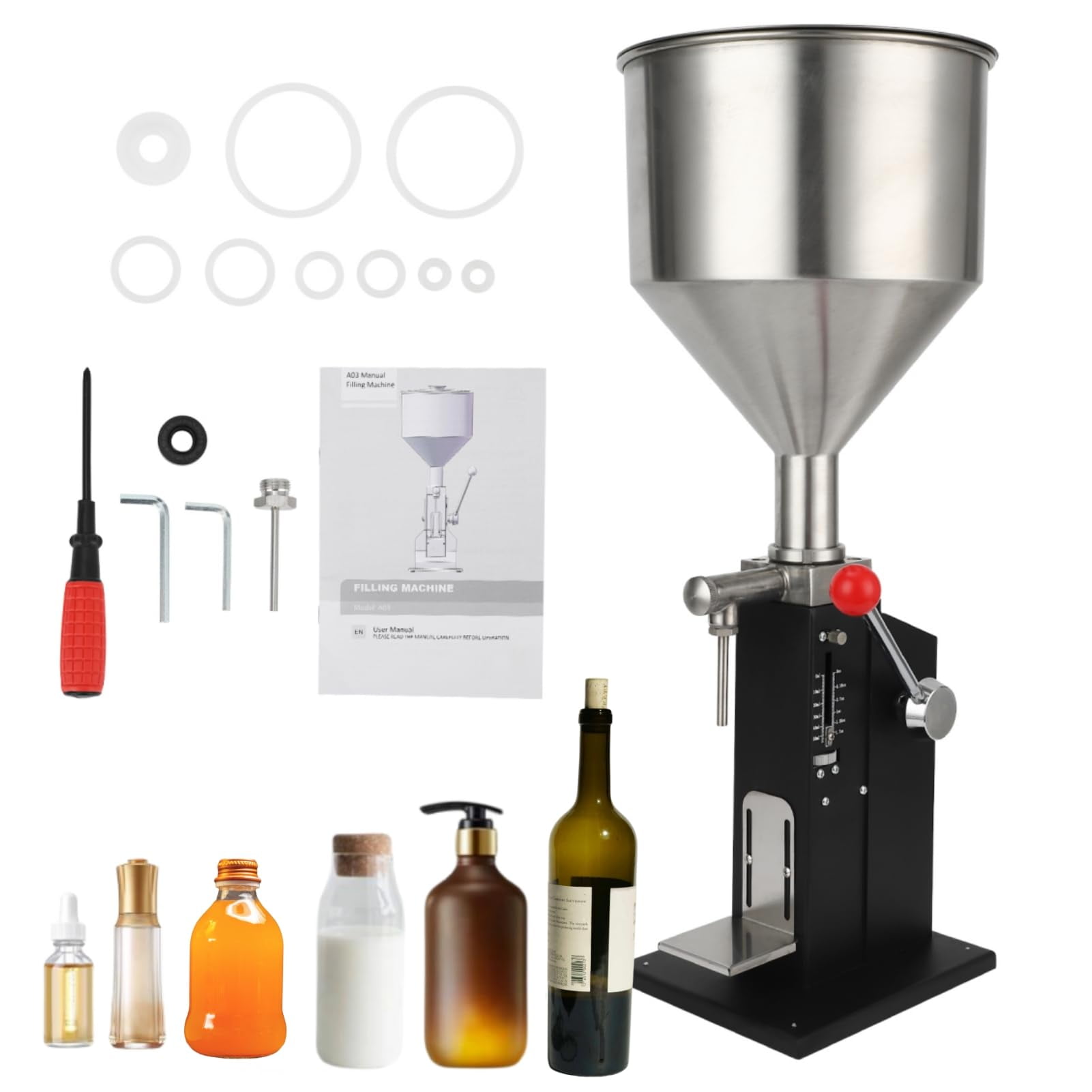 Liquid Filling Machine, Manual Filling Machine, Bottle Filler Machine ...