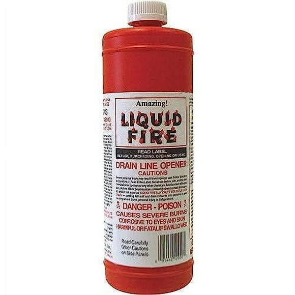 Liquid Fire Drain Opener