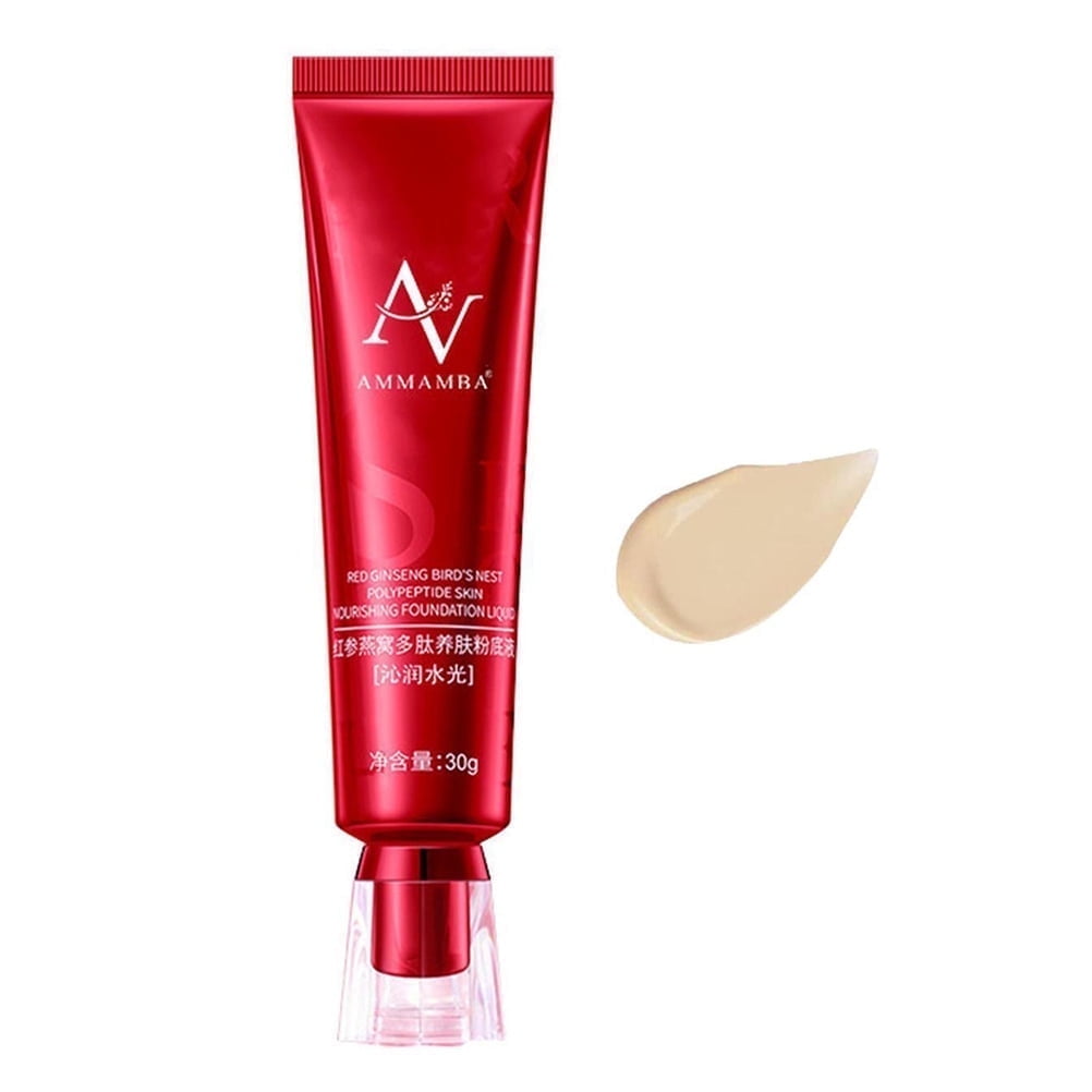 Liquid Foundation 30g Full Coverage Oil Control Makeup Base Cream ...