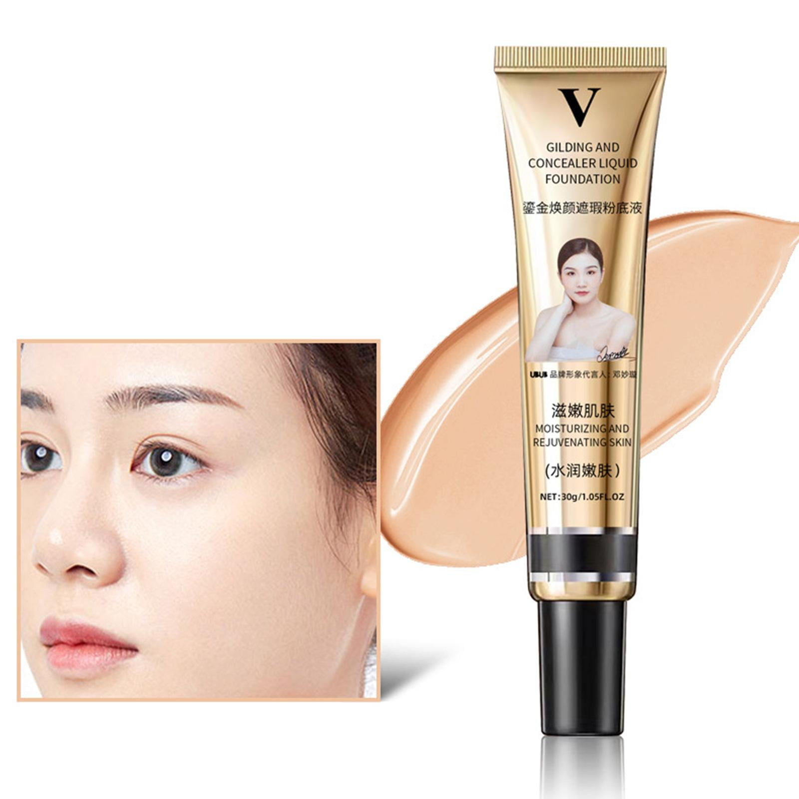 Liquid Foundation Full Coverage Formula Makeup Base Cream Matte NEW Q8R1 - Walmart.com