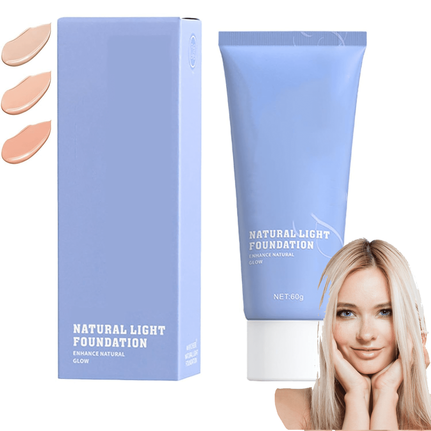 Liquid Foundation, Full Coverage Matte Liquid Foundation Oil Control ...