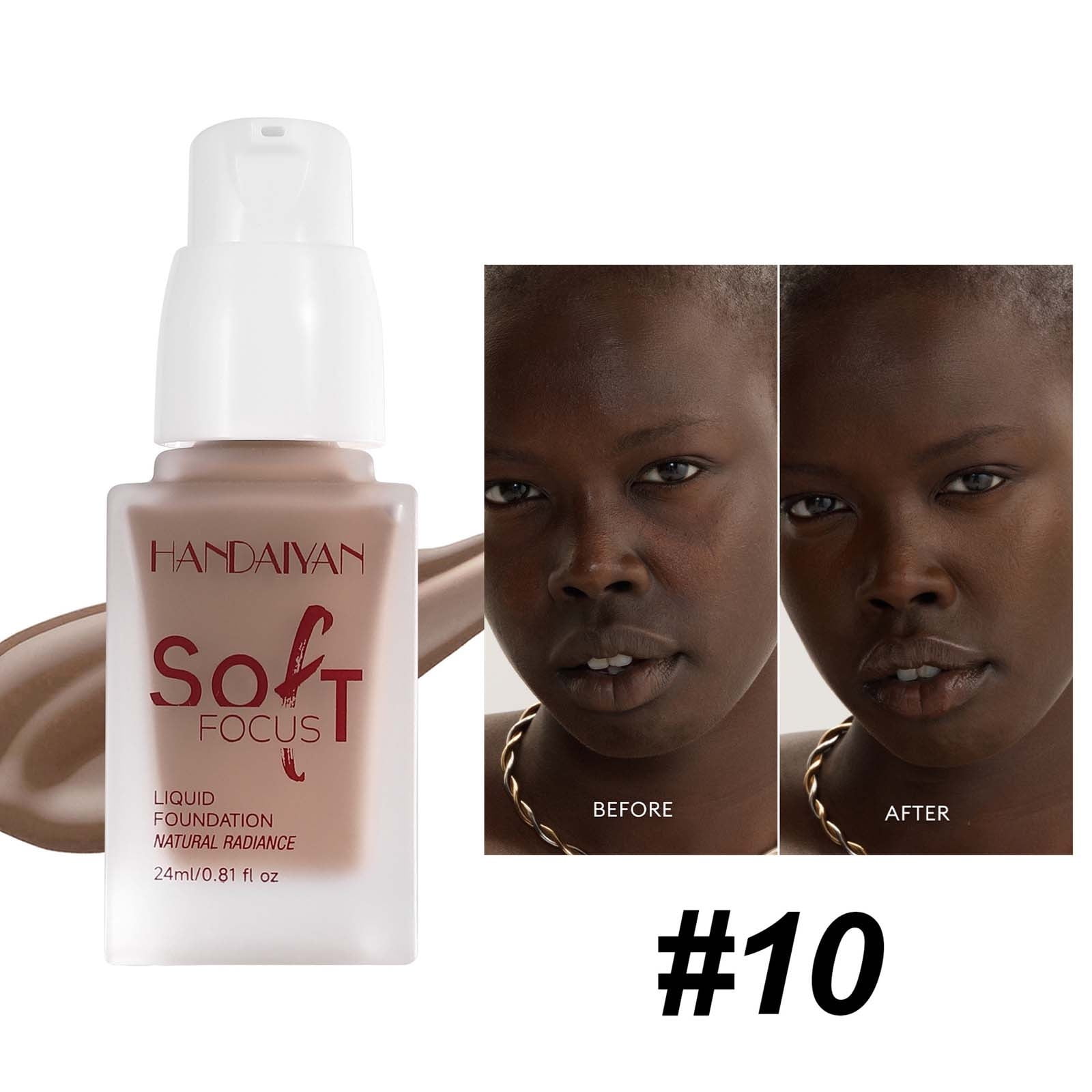 Liquid Foundation Long-lasting Concealer - Body and Face | Instant ...