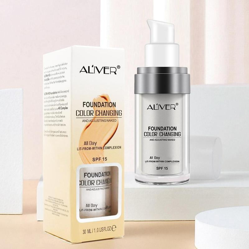 Liquid Foundation Magic Color Changing Foundation Soft Matte Long ...
