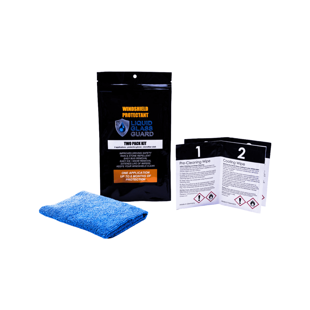 Two Pack Kit Rain Repellent Wipes