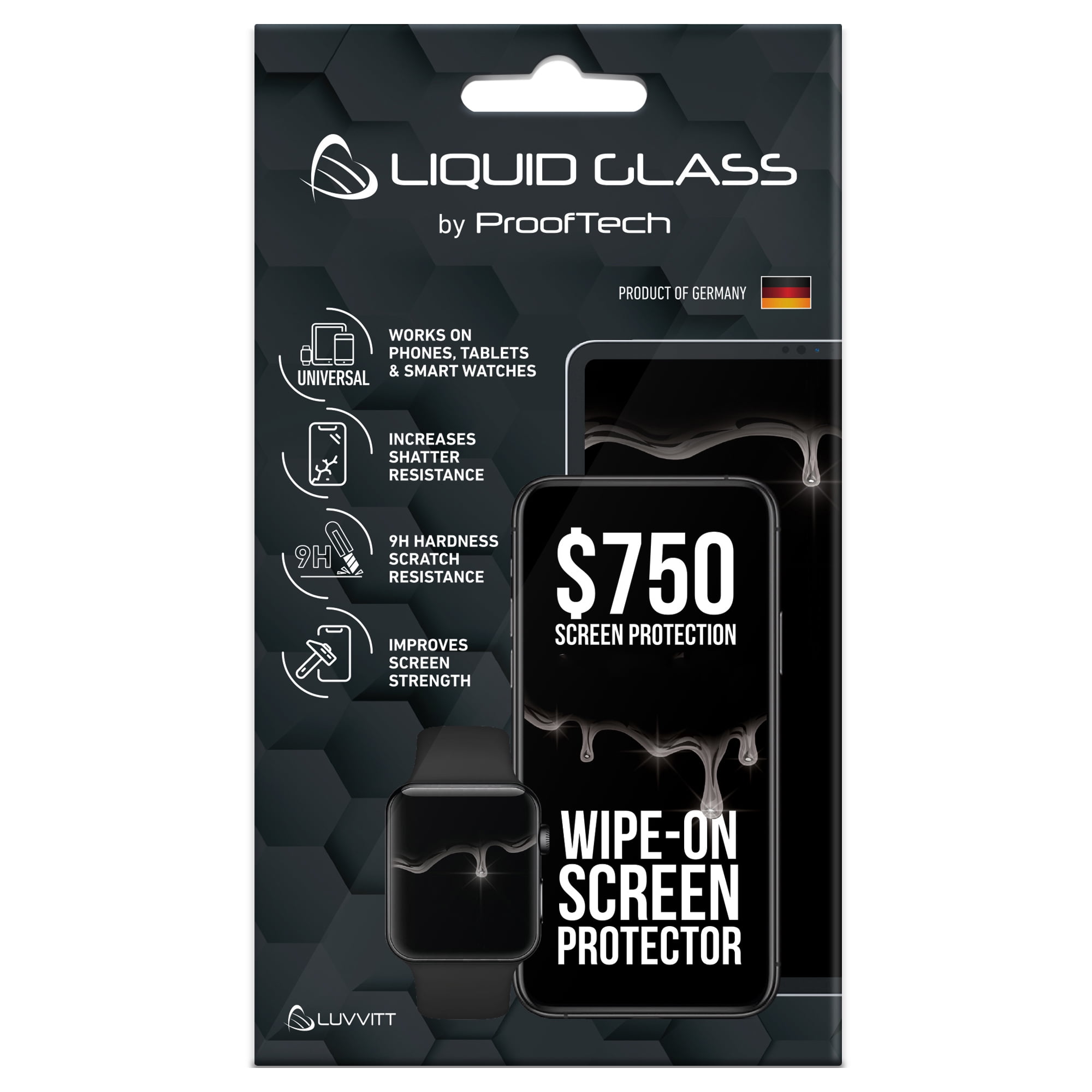 Liquid Glass Screen Protector with $750 Screen Protection Guarantee ...