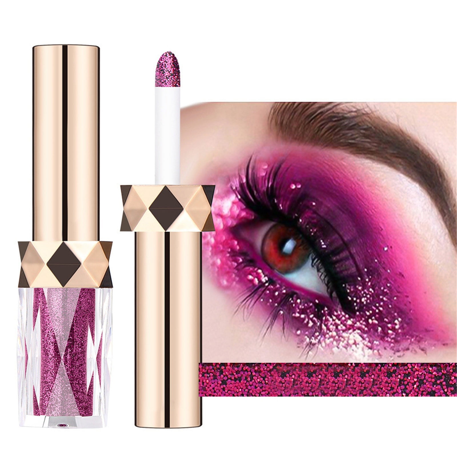 Liquid Glitter Eyeshadow Highlighter Makeup Makeup Glitter Under Eye ...