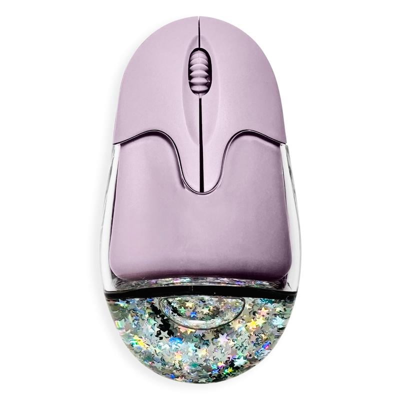 Liquid Glitter Mouse - Rechargeable Wireless Bluetooth/4GHz USB ...
