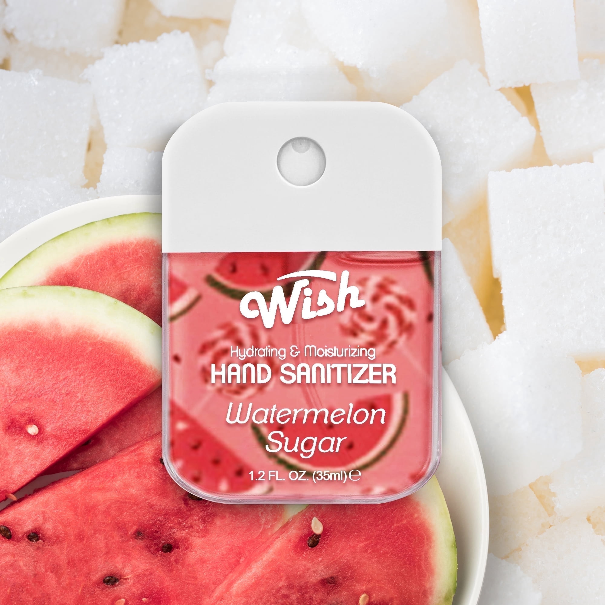 Liquid Hand Sanitizer Spray 1.2oz - Watermelon Sugar - Walmart.com
