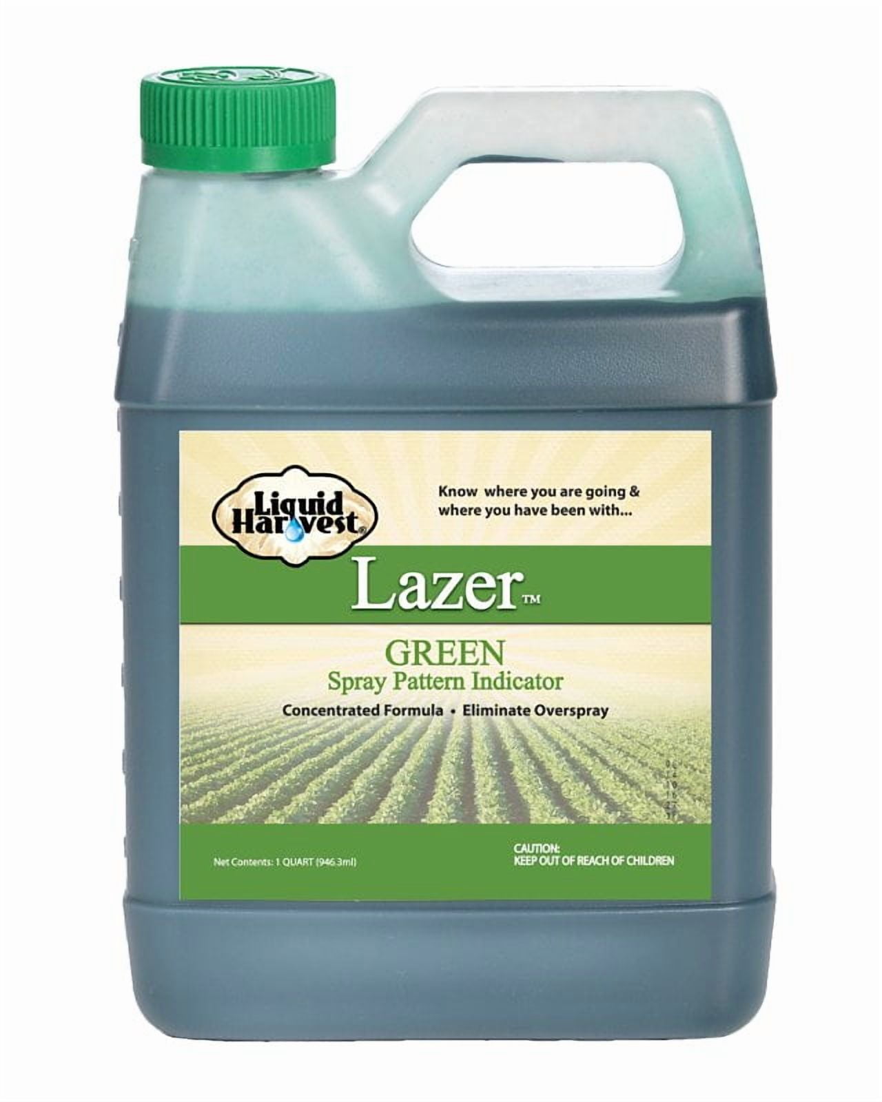 Liquid Harvest Lazer Green Spray - 1 Quart - Concentrated Indicator for ...