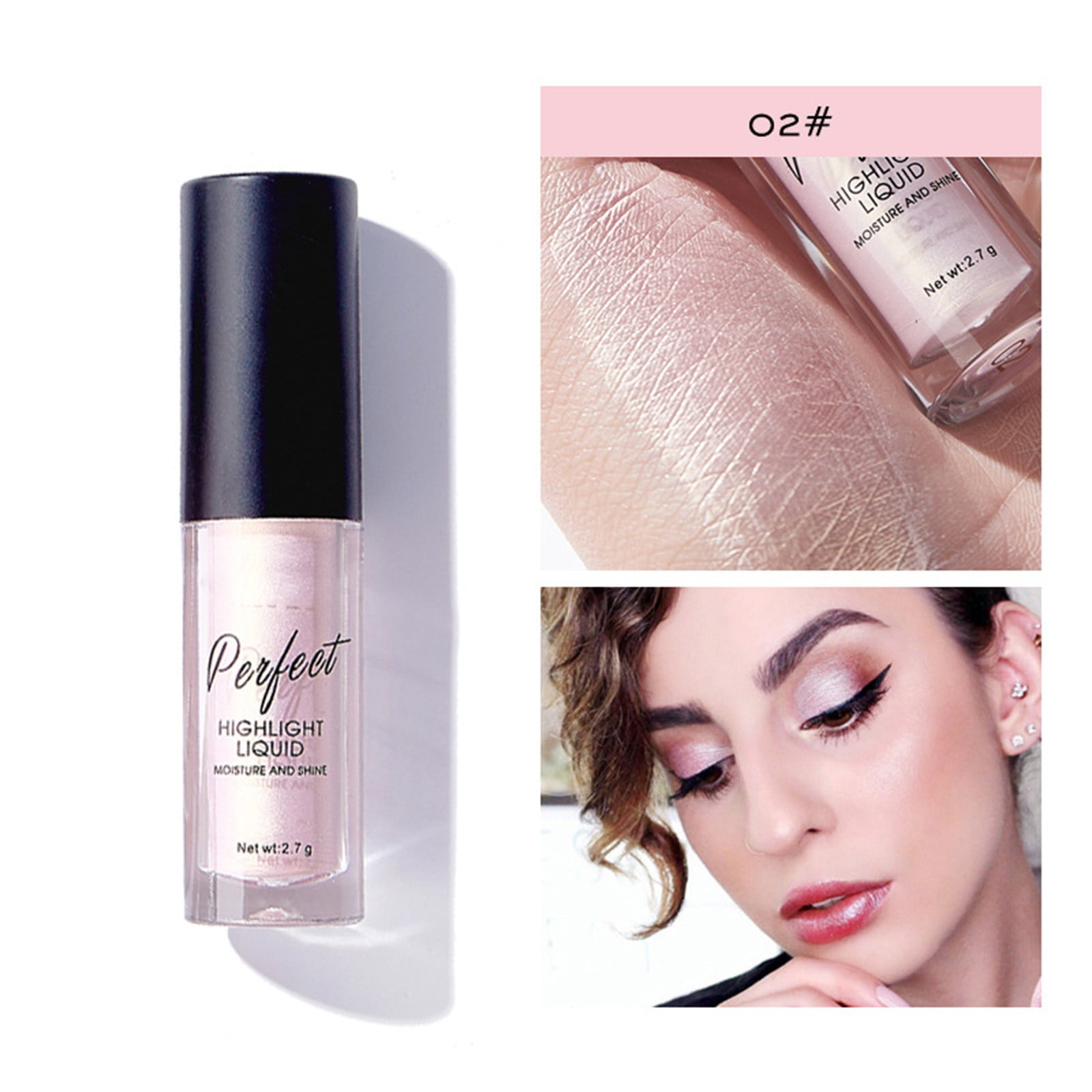 Liquid Highlight Lying Silkworm Liquid Foundation Highlighters ...