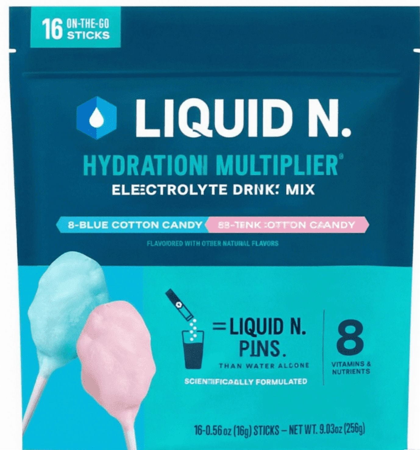Liquid I.V. Cotton Candy Mix - 16 Servings (1 Pack) - Walmart.com