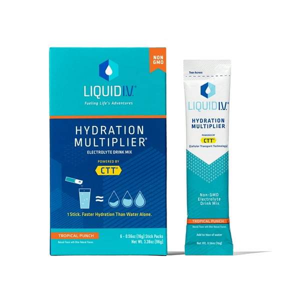 Liquid I.V. Hydration Multiplier Electrolyte Powder Packet Drink Mix ...