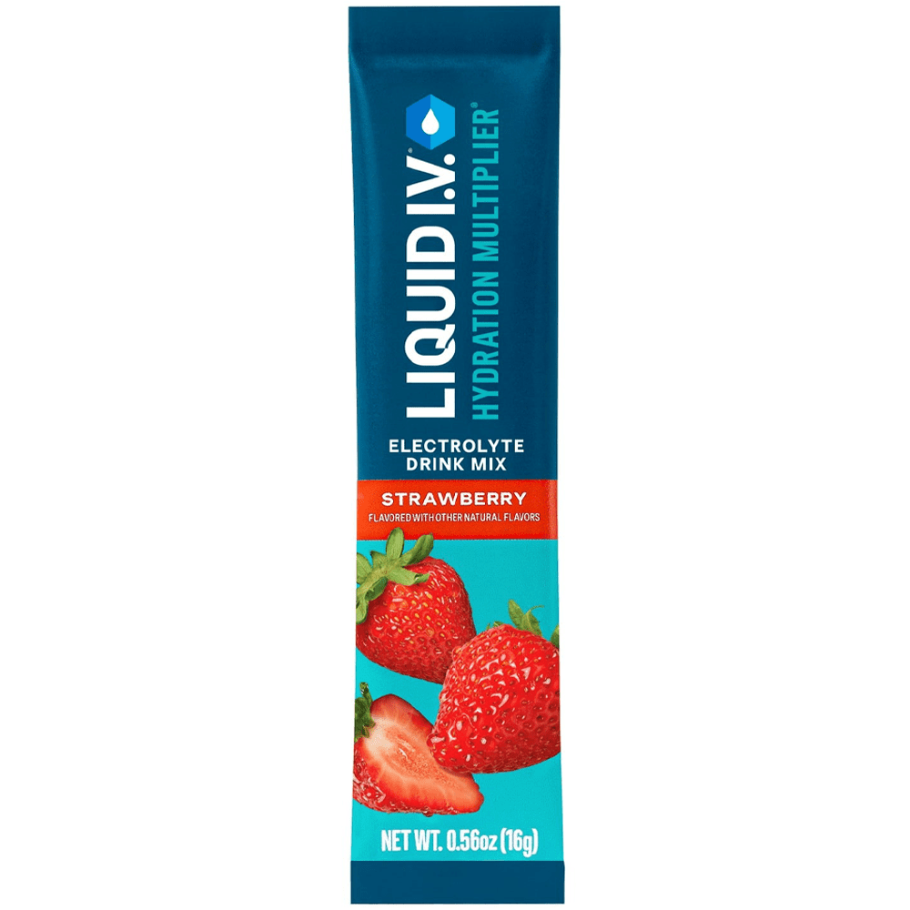Liquid I.V. Hydration Multiplier, Strawberry, Electrolyte Powder Drink ...