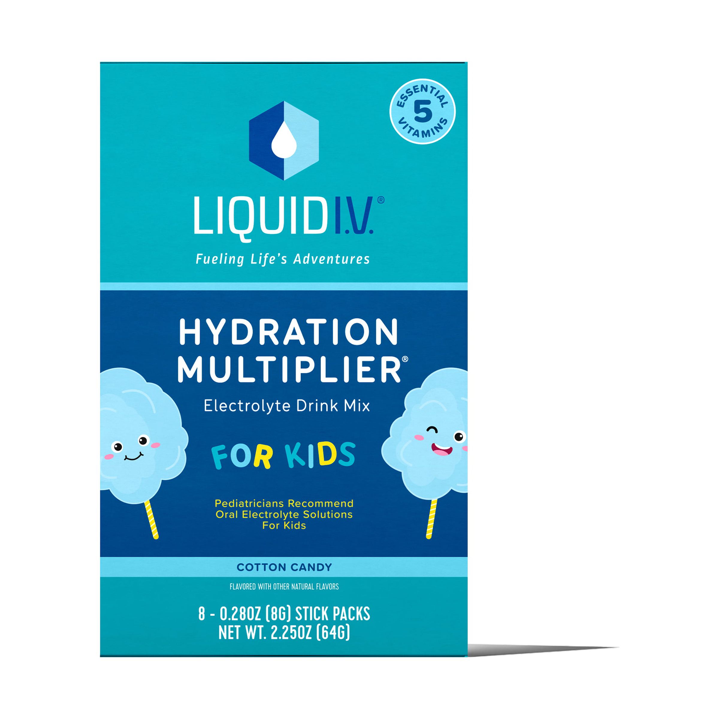 Liquid I.V. Hydration Multiplier, 30 Stick Packs in Resealable Pouch ...