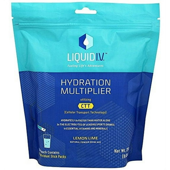 Liquid I.V. Hydration Multiplier Electrolyte Powder Drink Mix, 16 Ct ...