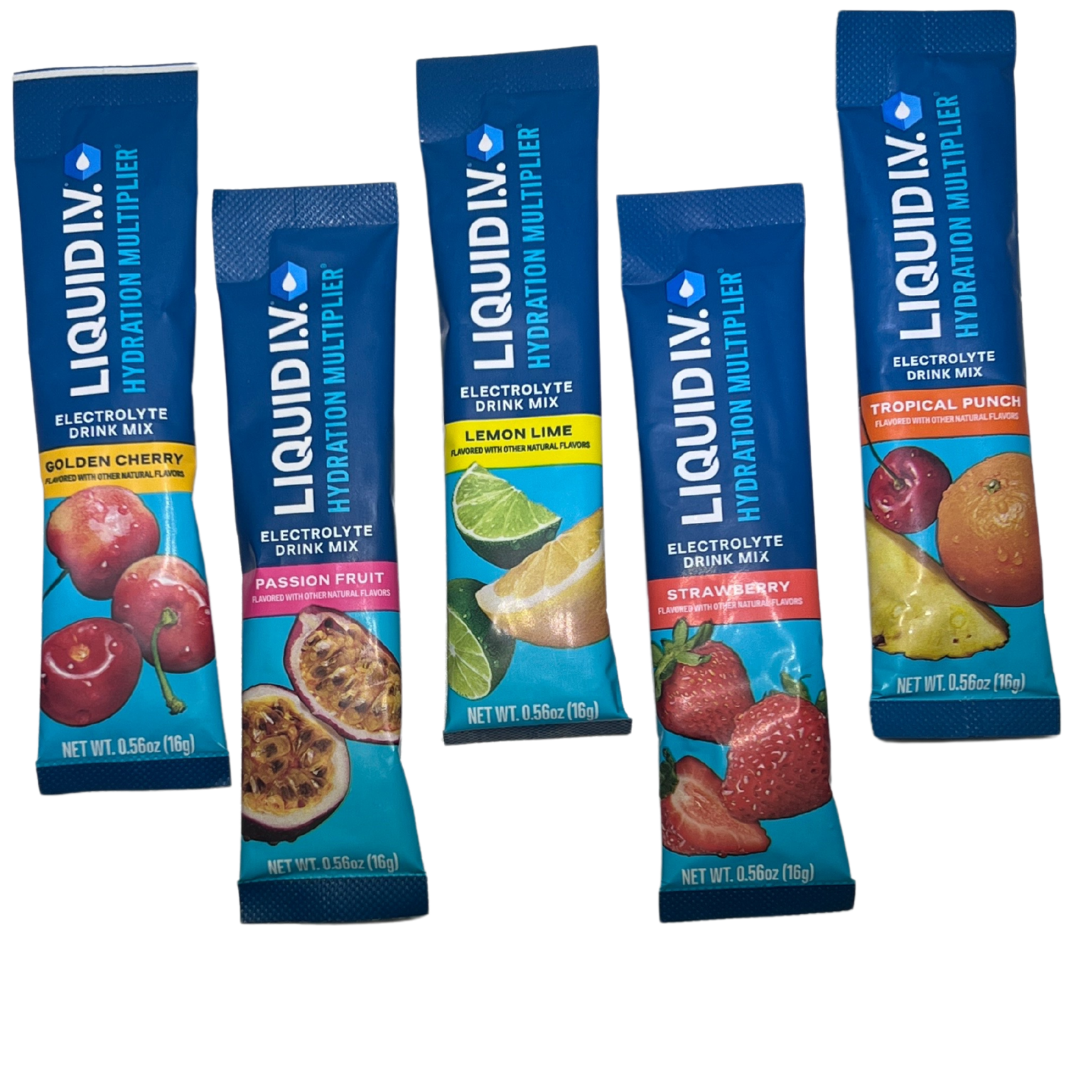 Liquid IV Hydration Multiplier Sampler Variety Pack - Strawberry ...