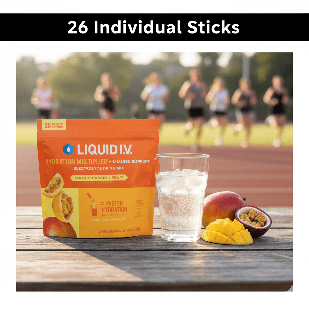 Liquid IV Immune Mango Passion Fruit 0.56 oz., 26 pk. - Walmart.com
