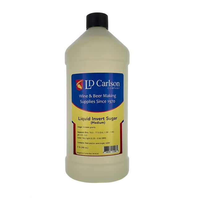 Baking Food Liquid Invert Sugar (Medium) 3 Lb for Brewing, Wine Making ...
